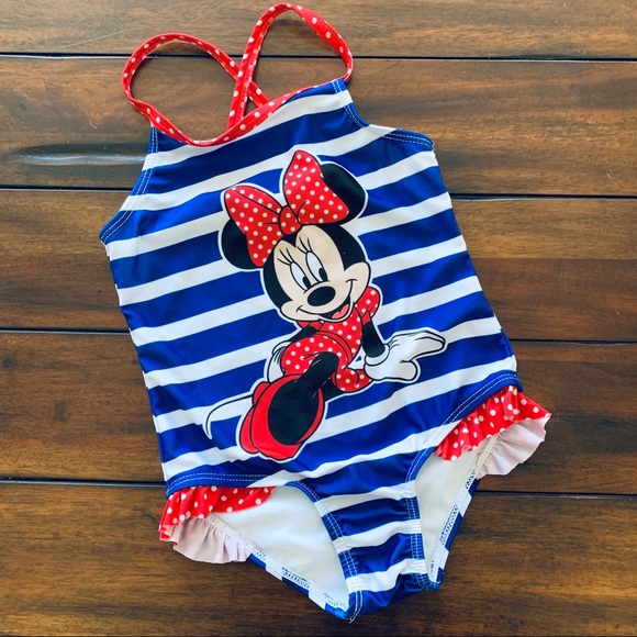 Disney | Swim | 5for25 Minnie Mouse One Piece Swim Suit 2t | Poshmark